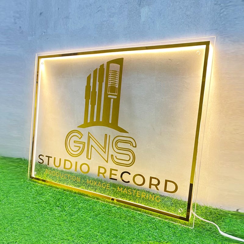 Backlit Wood Sign - Etsy