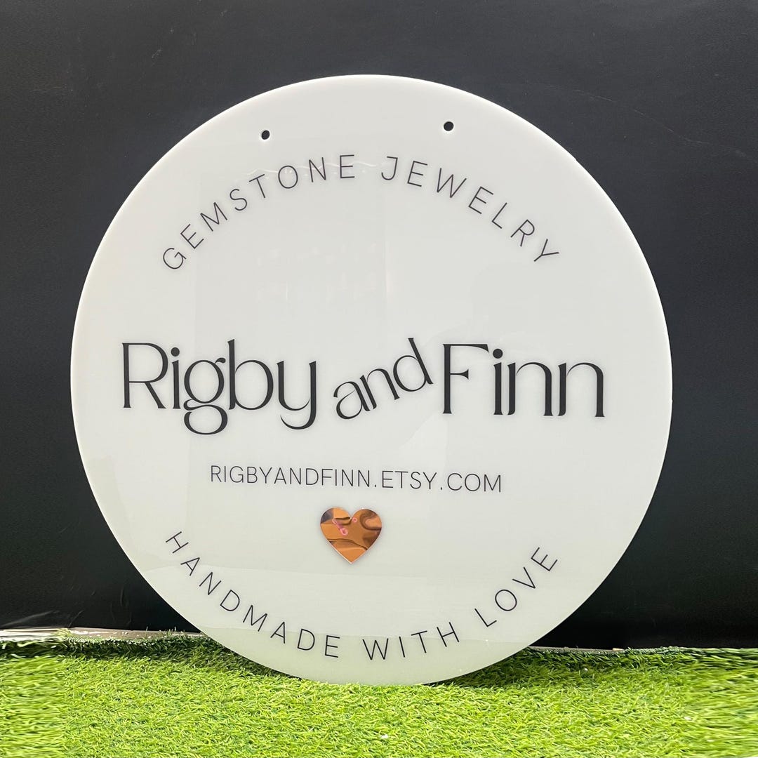 Personalized Acrylic Shop Logo Sign | Acrylic Business Signage | Custom ...