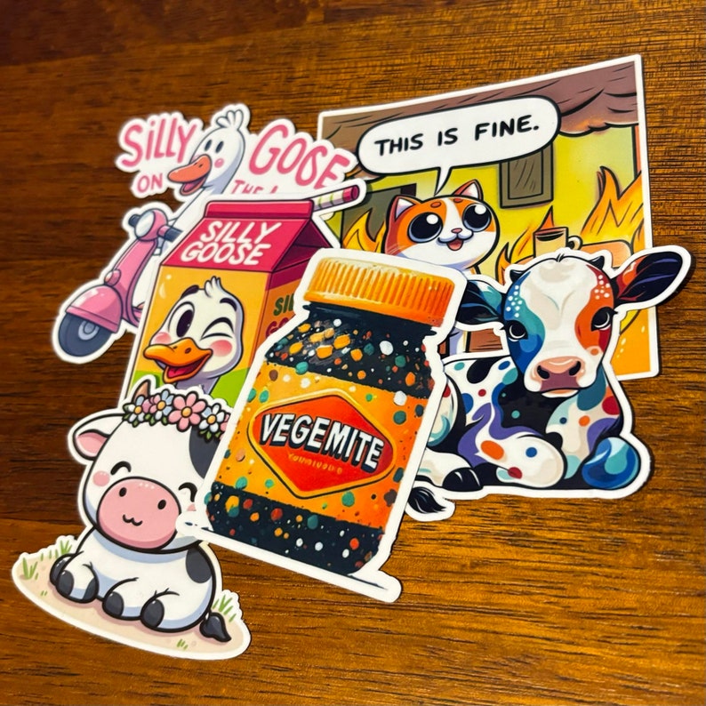 X5 Crash Bandicoot and Spyro Stickers 5 Pack Laptop Sticker, Funny Meme ...