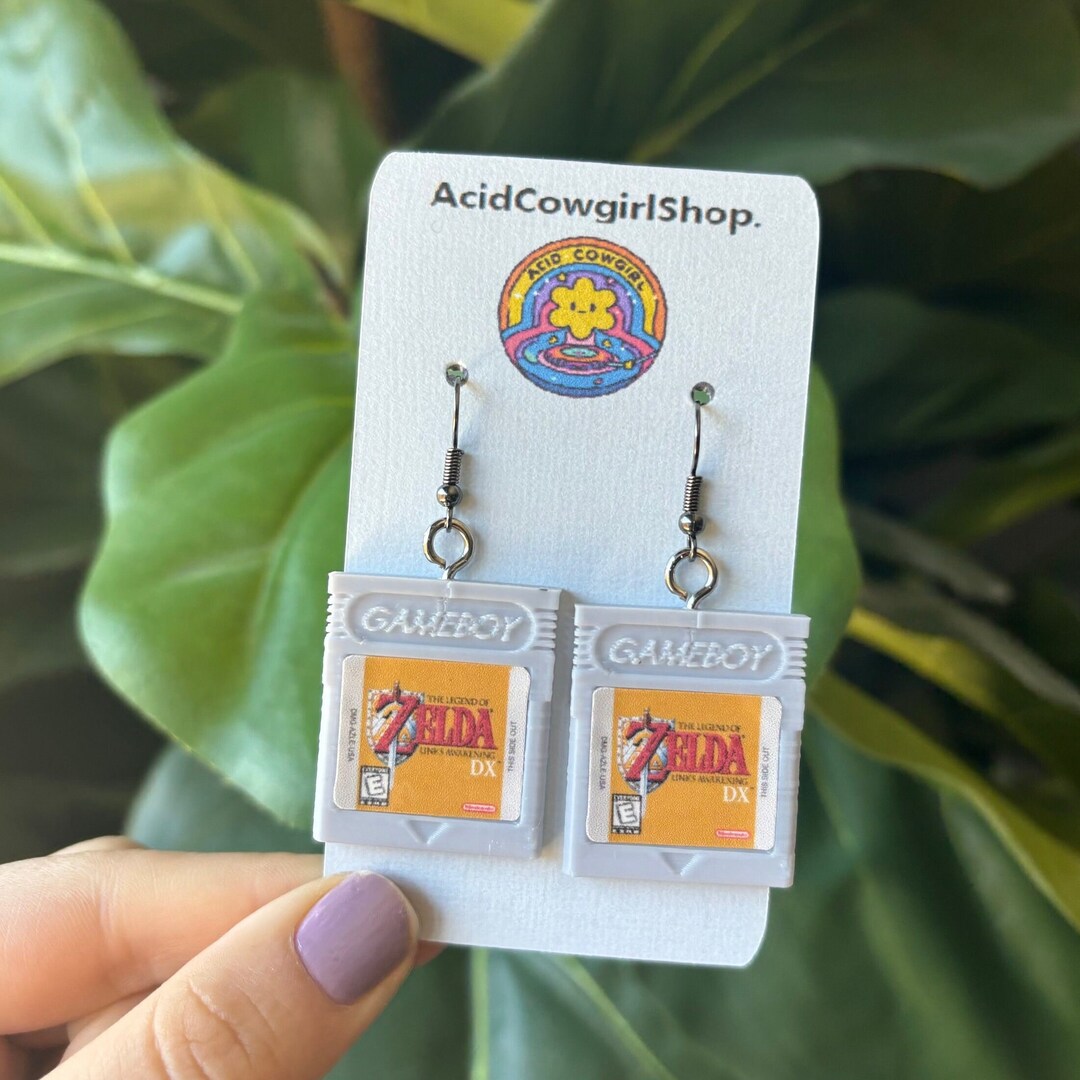 Gameboy Earrings Video Game Earrings Customisable Earrings Cute ...