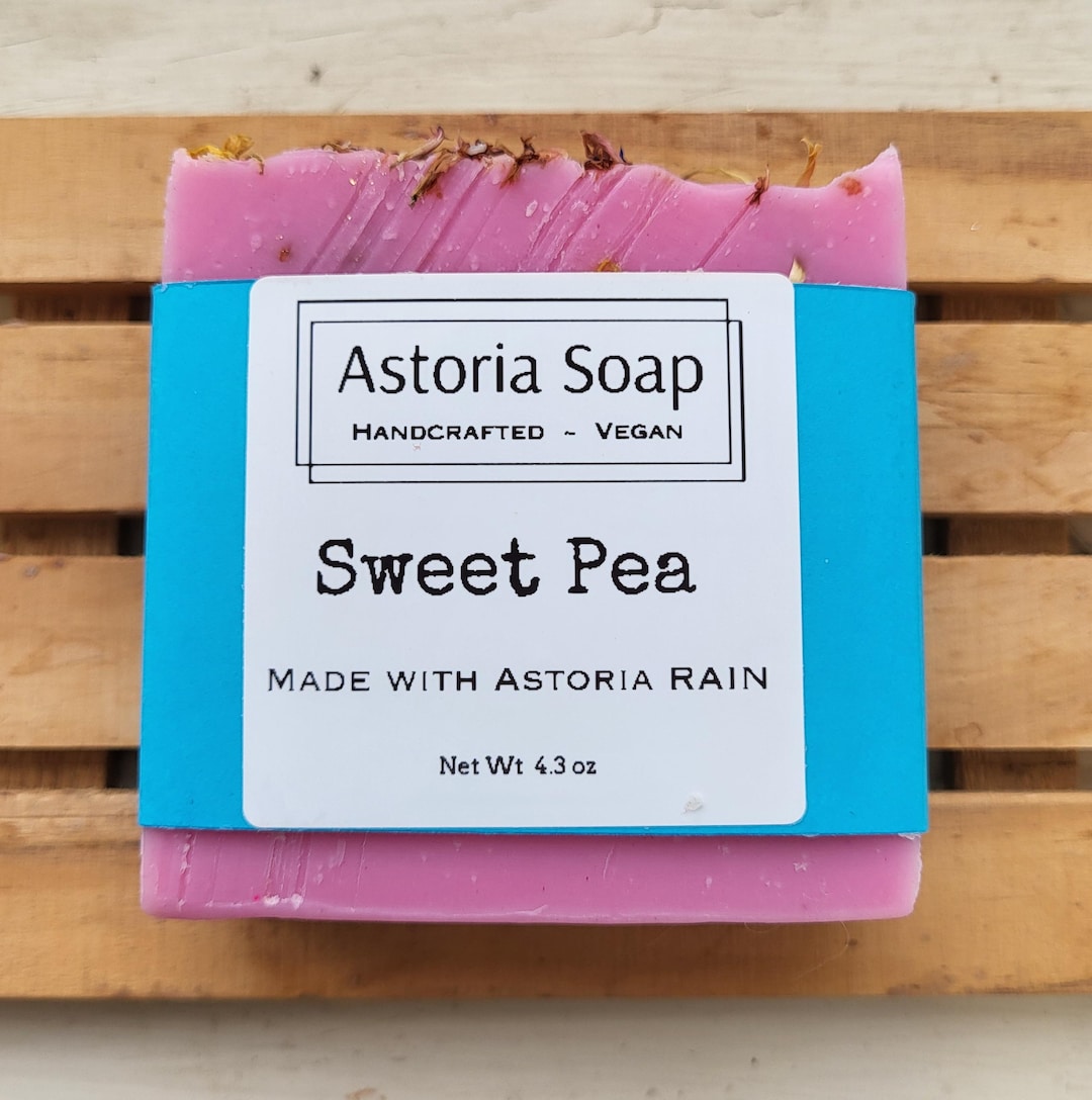 Sweet Pea Handmade Soap Vegan Rain Water Phthalate Free Plant Based ...