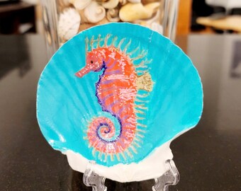 Hand Painted Seashell - Etsy