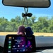 Crochet Lily of the Valley Car Hanging Flower Car Mirror Decor - Etsy