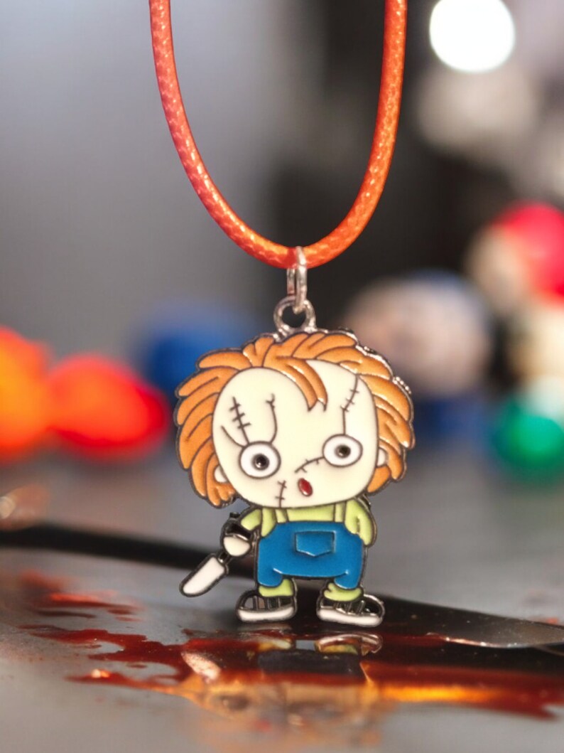 Cartoon Chucky Necklace - Etsy