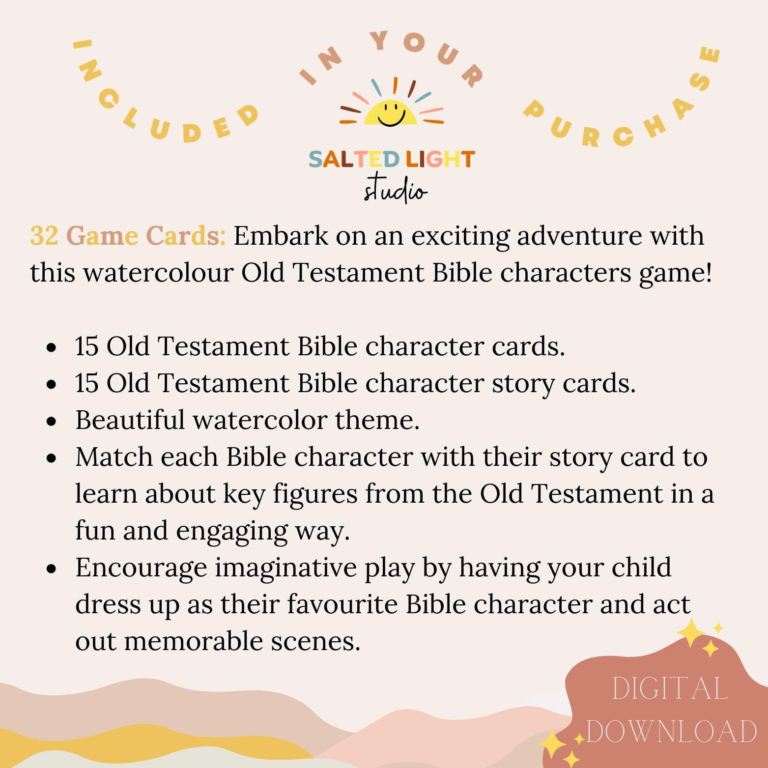 Bible Character Game | Christian Homeschool Printable | Bible Lesson ...