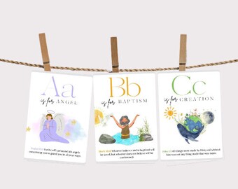 Bible Scripture Flash Cards Memorization Bible Verse Card Set ...