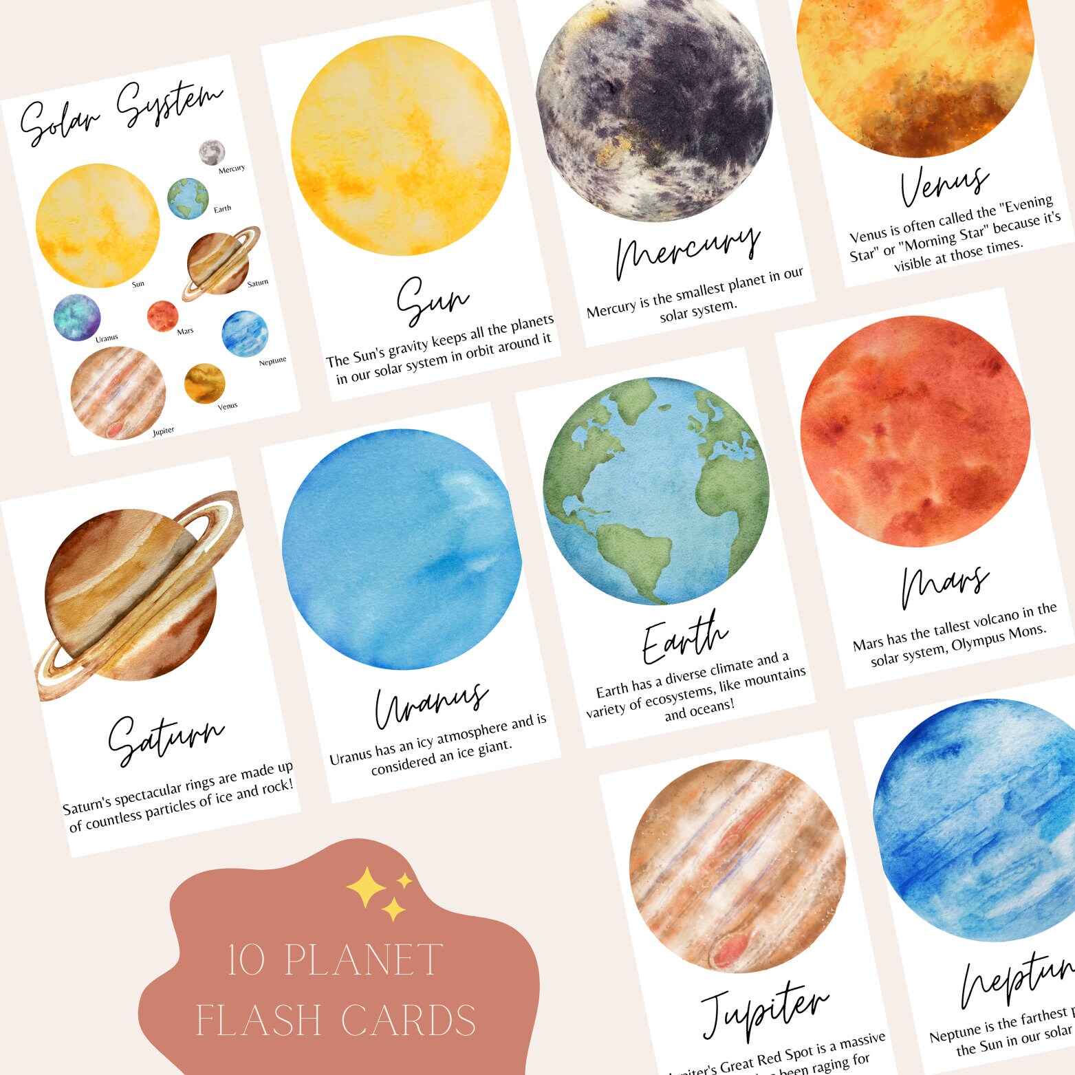 Solar System Planet Space Workbook | Homeschool Printable, Planet Unit ...