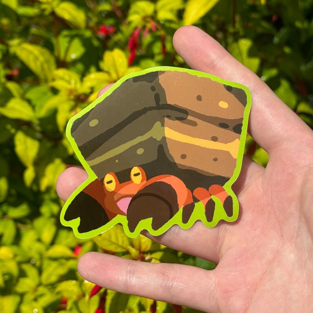 Crustle Pokemon Vinyl Sticker - Etsy