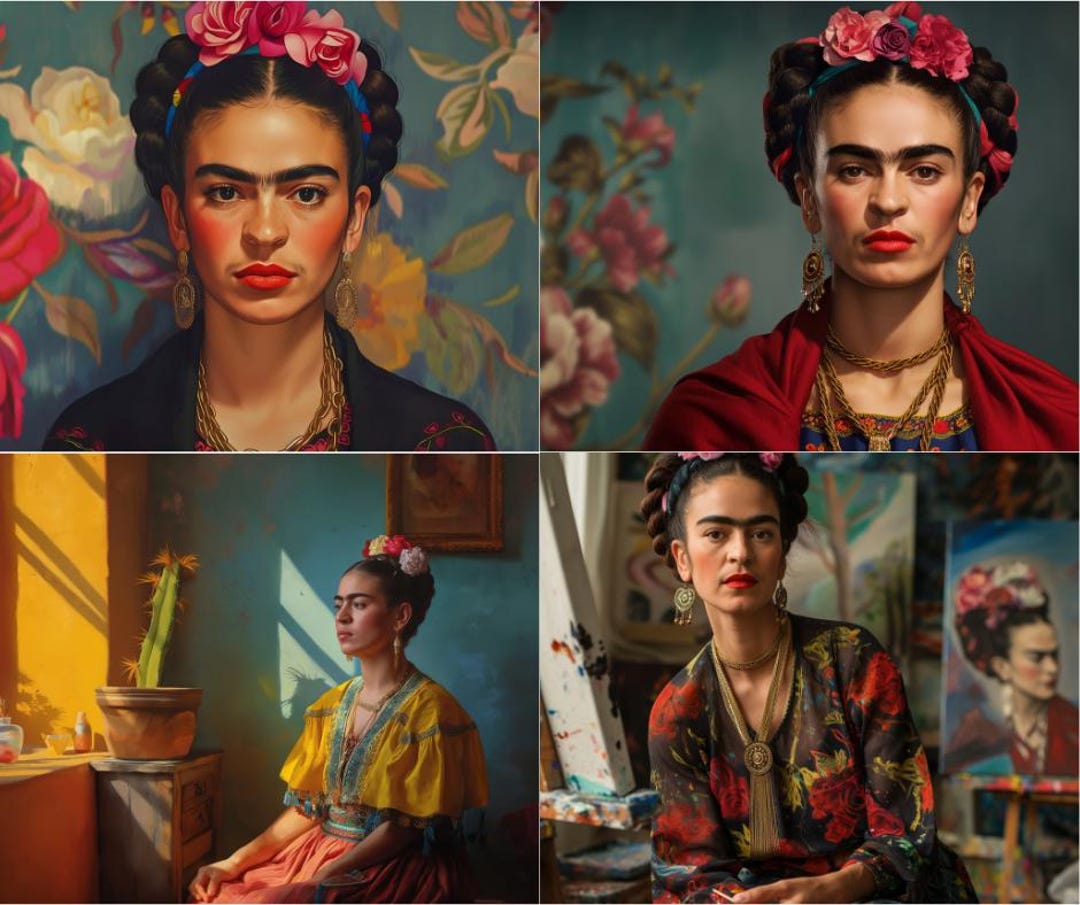 Frida Kahlo Bundle 8 Pictures for Samsung Frame TV Art Samsung Frame TV ...