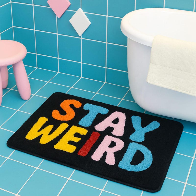 Funny Bath Mat - Etsy Canada