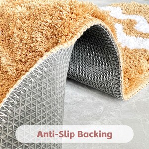 Christmas Bath Rug Gingerbread Man Bathroom Décor | Cute Xmas Bathroom ...