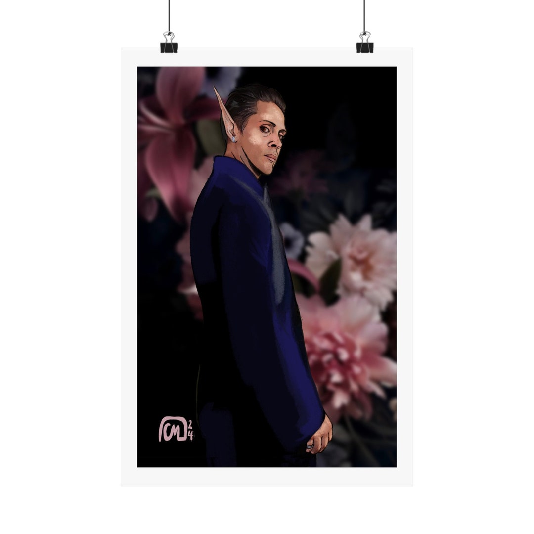 Neil Newbon of the Flowers - Etsy