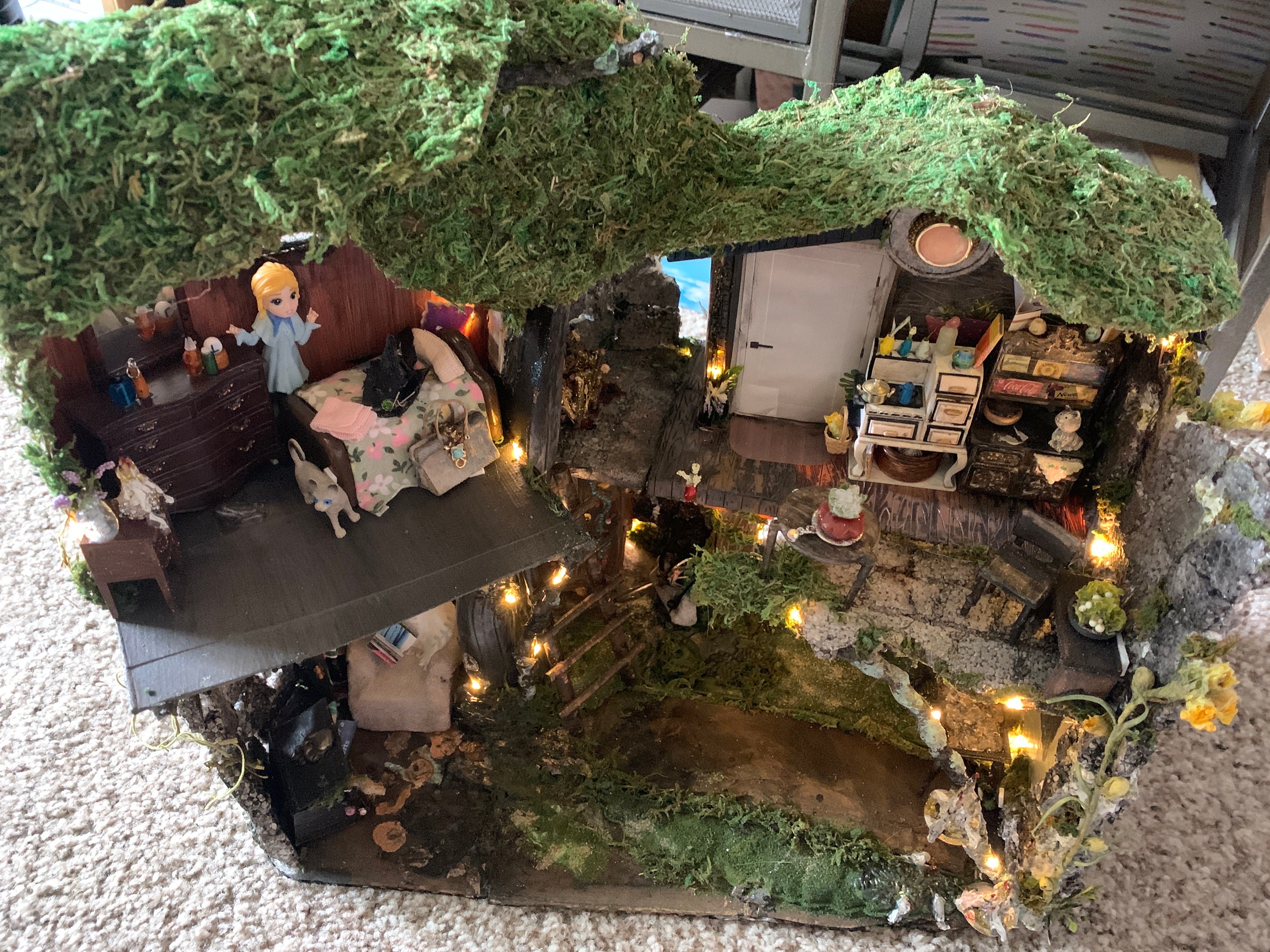 Handmade Magical Tree House - Etsy