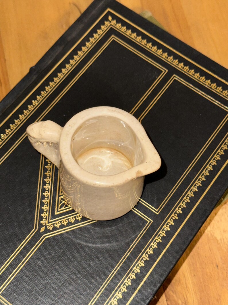 Extremely Rare Vintage and Crazed Ironstone Elephant Ear Creamer - Etsy