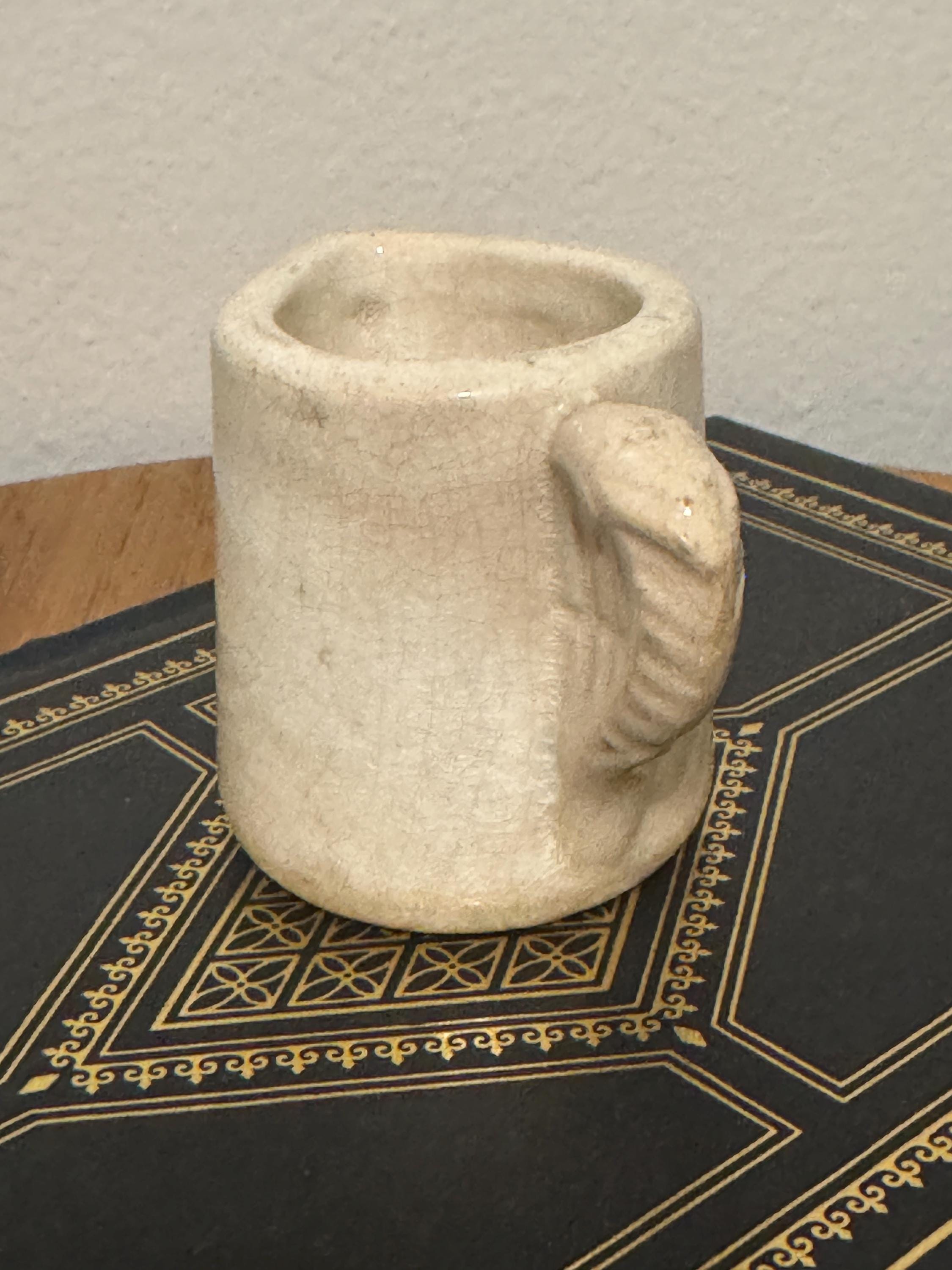 Extremely Rare Vintage Ironstone Creamer Pitcher Elephant Ear Handle ...