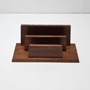 Scandinavian Mid-century Letter Stand Teak Wood Swedish 1950s Design ...