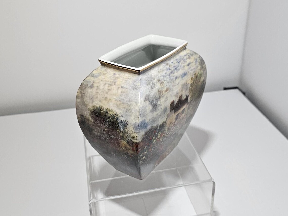 Claude Monet GOEBEL Porcelain Vase Artis Orbis Collection 2000s ...
