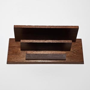 Scandinavian Mid-century Letter Stand Teak Wood Swedish 1950s Design ...