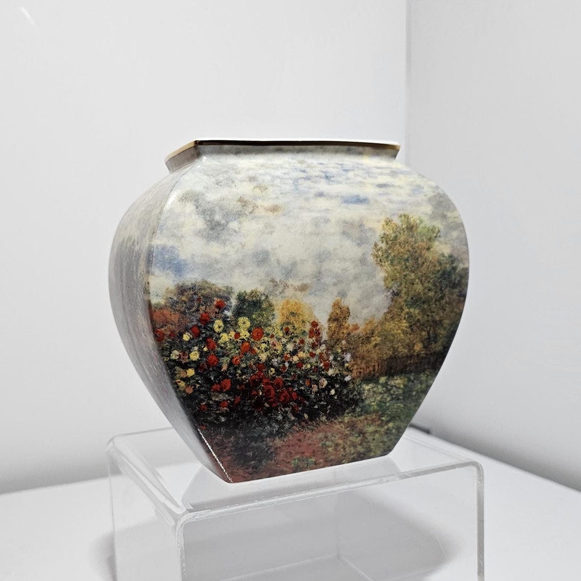 Claude Monet GOEBEL Porcelain Vase Artis Orbis Collection 2000s ...