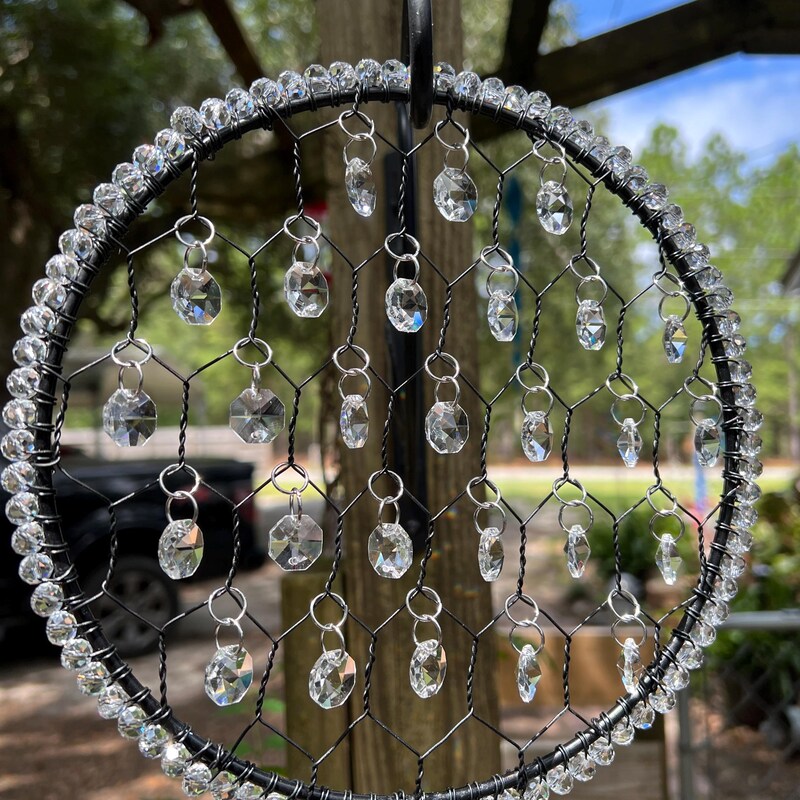 Chicken Wire Suncatcher - Etsy