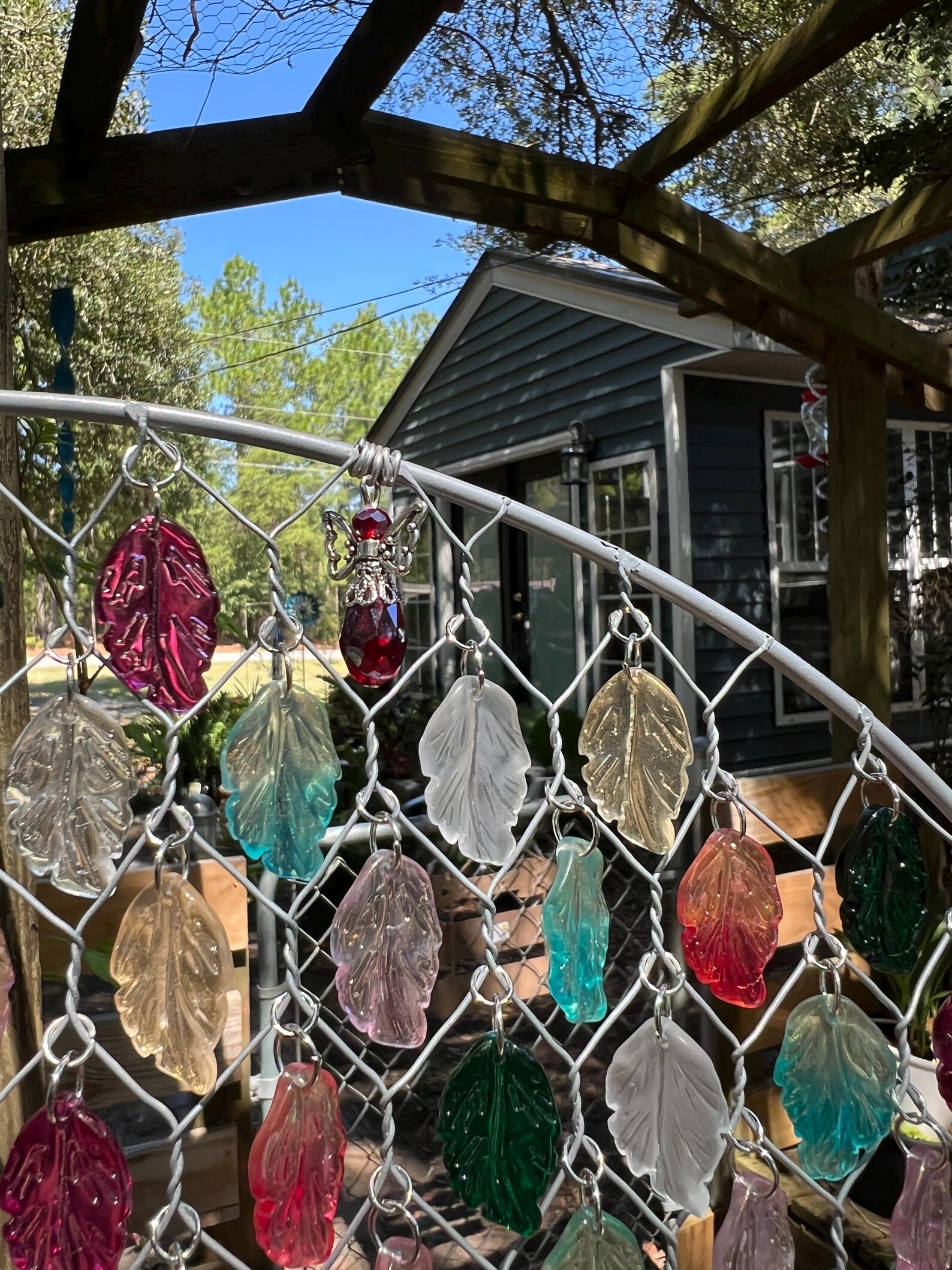 Chicken Wire Sun Catcher 18 Inches - Etsy UK