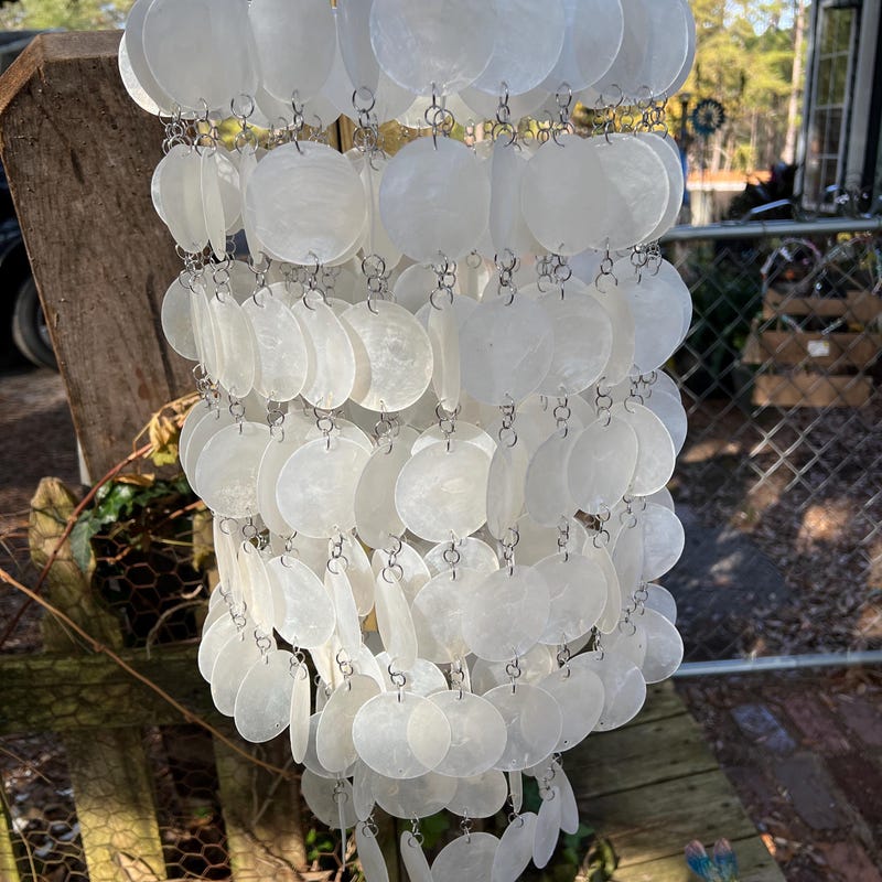 Capiz Wind Chime - Etsy
