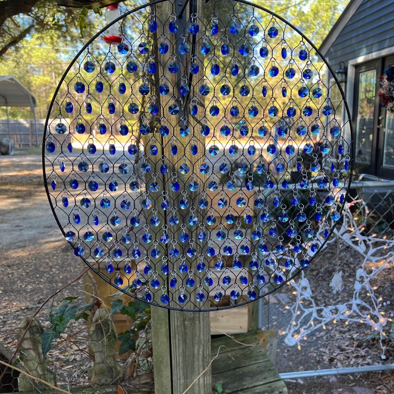 Chicken Wire Suncatcher - Etsy