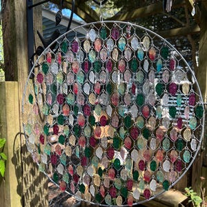 Chicken Wire Sun Catcher 18 Inches - Etsy UK