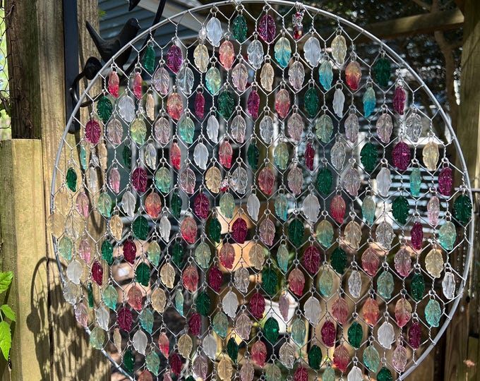 Chicken Wire Sun Catcher 18 Inches - Etsy UK