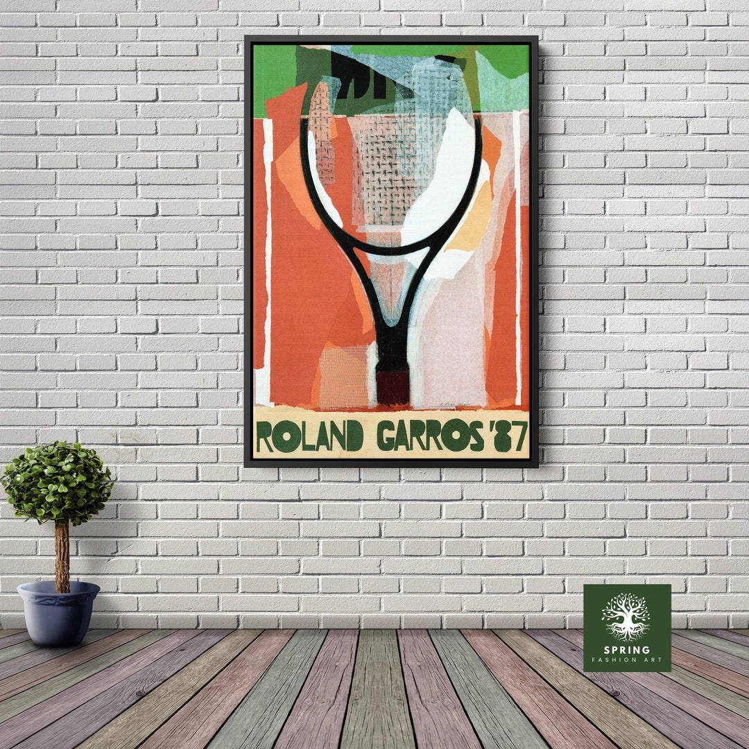 Roland Garros French Open 1987 Poster Print, Gérard Titus-carmel Print ...
