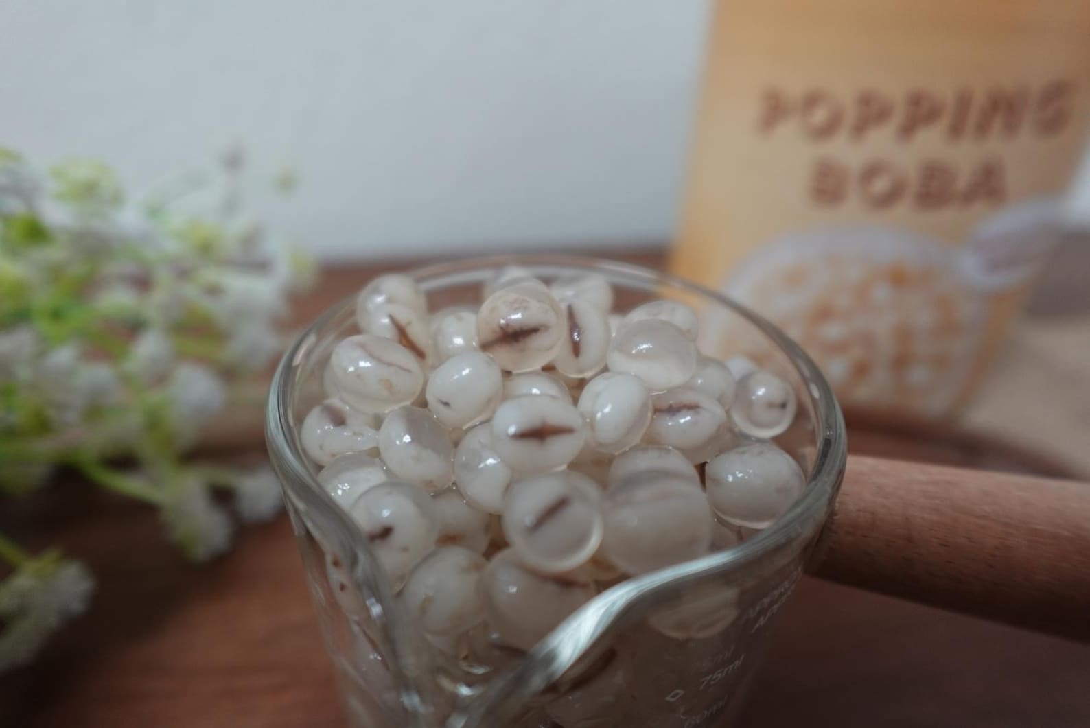 Tea Land Boba Highland Barley Popping Boba 1.98lb/ 0.9kg, Asian Popular ...