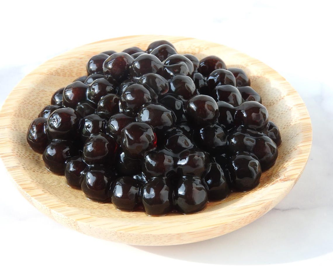 Tea Land 3kg Tapioca Pearl, Black Chewy Boba for Milk Tea, Fruit Tea ...