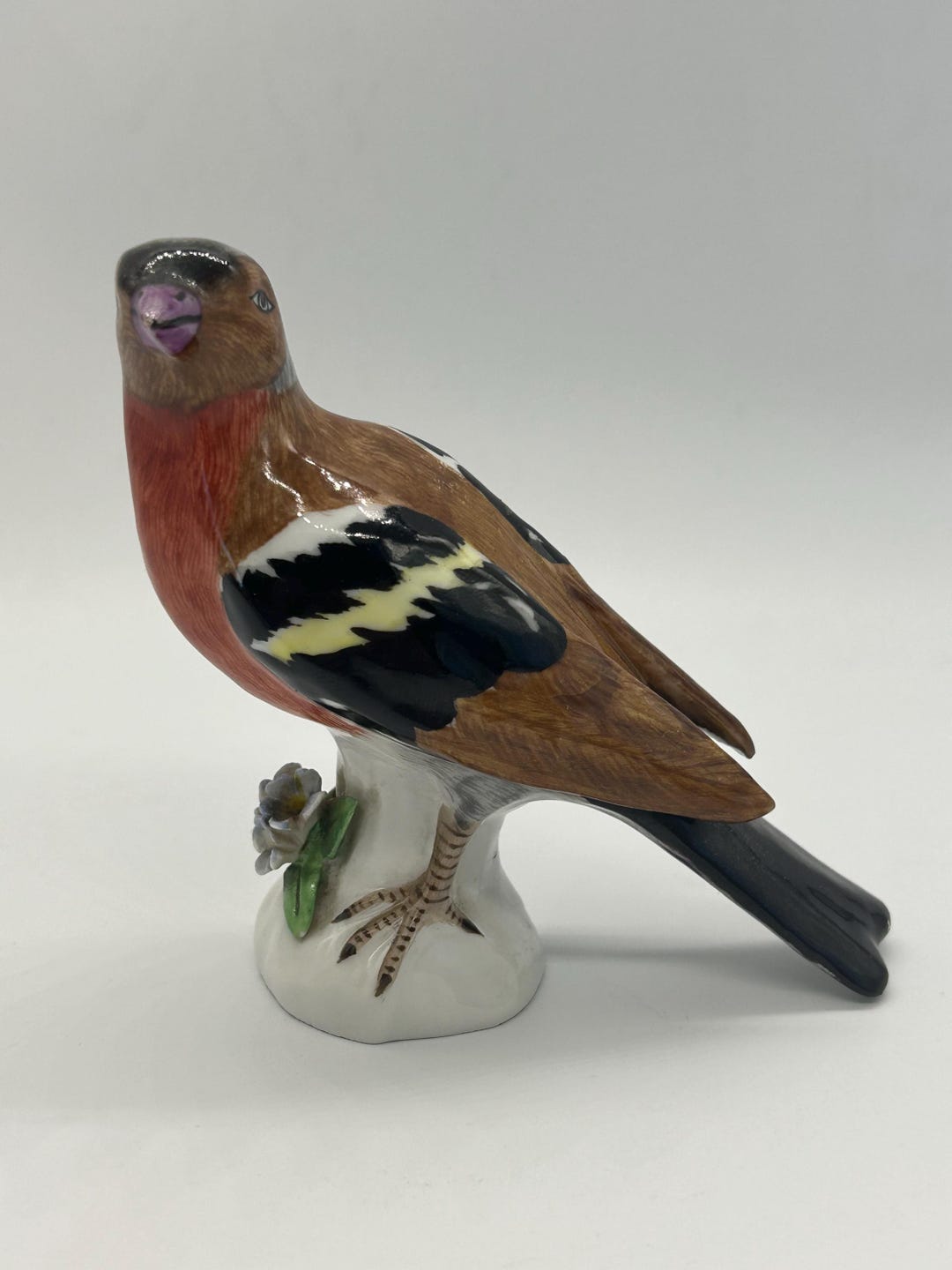 Edmé Samson France Old Paris Meissen Style Porcelain Bird Figurine 19th ...