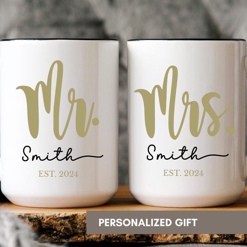 Mr and Mrs Coffee Mugs - Etsy