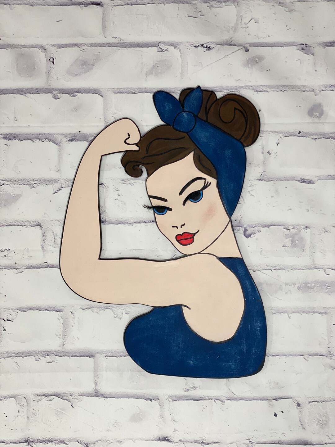 Rosie Sign, Rosie the Riveter Wall Décor, Rosie Door Hanger, Rosie Home ...