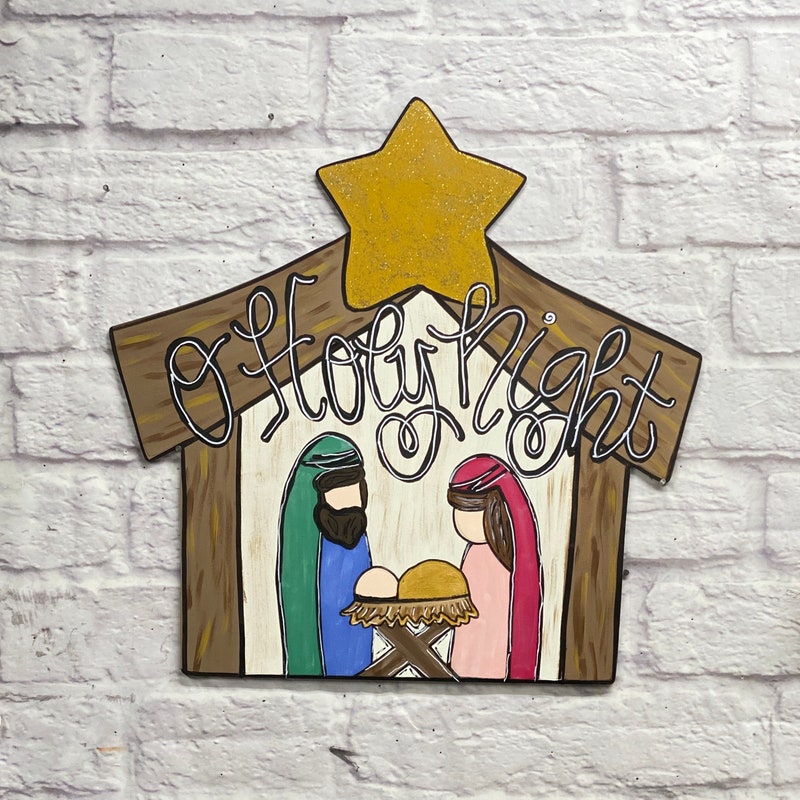 Nativity Door Hangers - Etsy