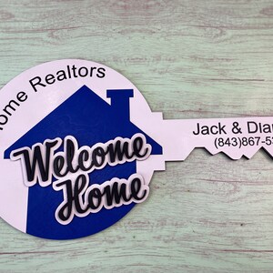 Personalized Realtor Key Prop, Photo Props, Bienvenido A Casa Key ...