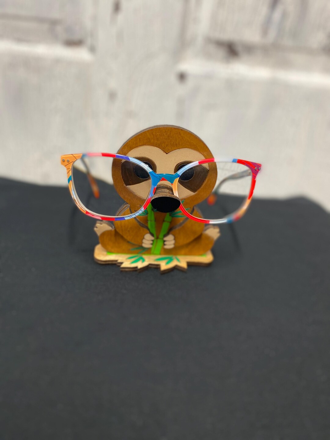 Sloth Eyeglass Holder, Sloth Desk Decor, Decorative Eyeglass Stand ...