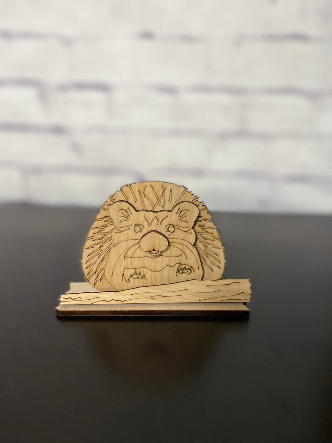 Hedgehog Eyeglass Holder DIY Kit, Hedgehog Theme Desk Decor, Eyeglass ...