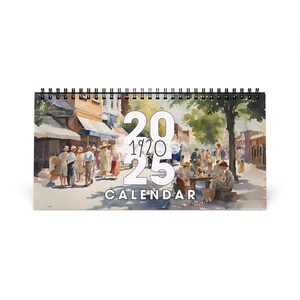 Calendar 1920 for 2025, 2025 Desk Calendar, Monthly Calendar, Time ...
