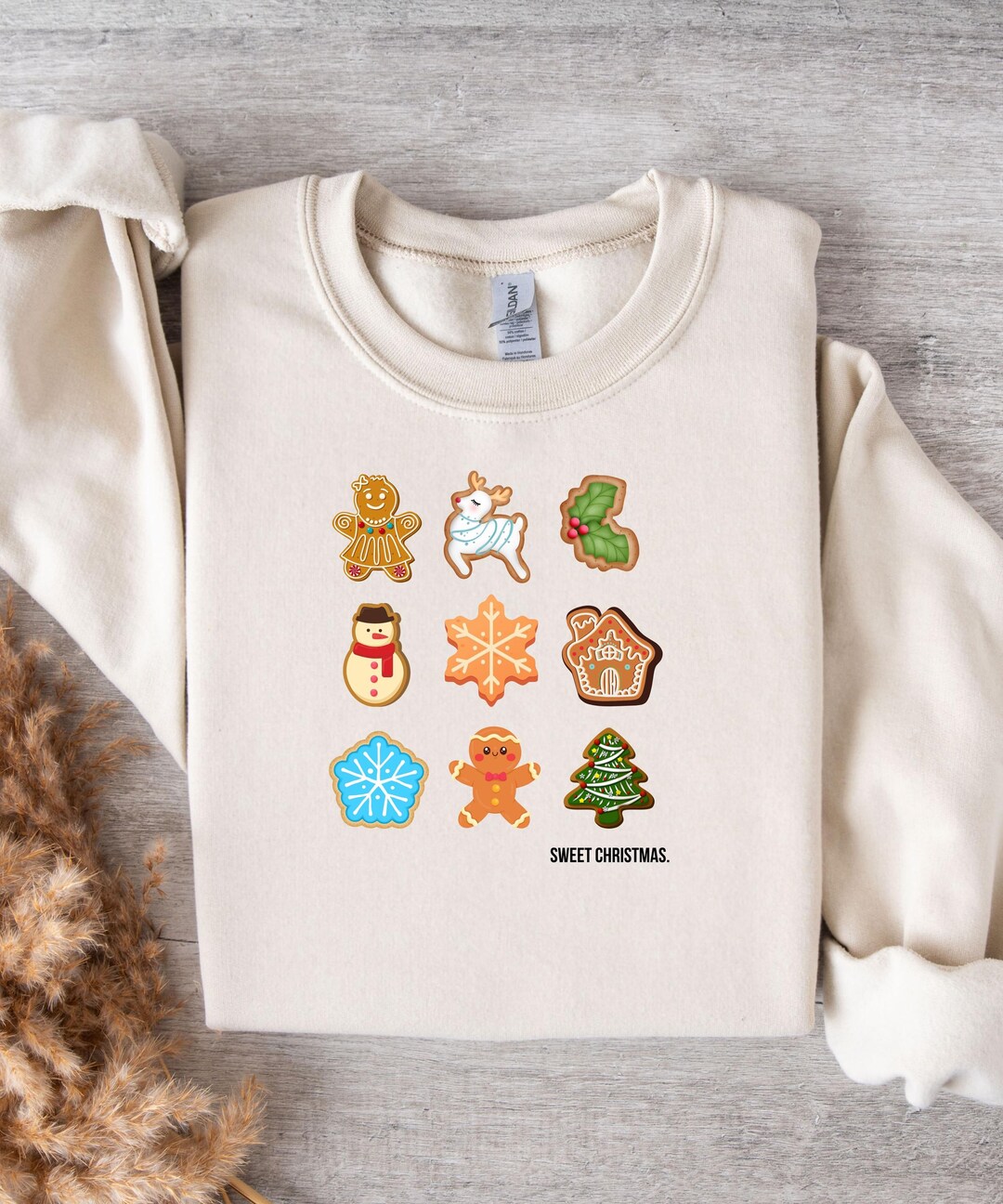 Gingerbread Sweater, Gingerbread Man Sweatshirt, Gingerbread Man ...