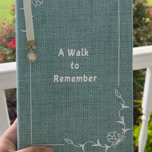 A Walk to Remember Book Rebind - Etsy