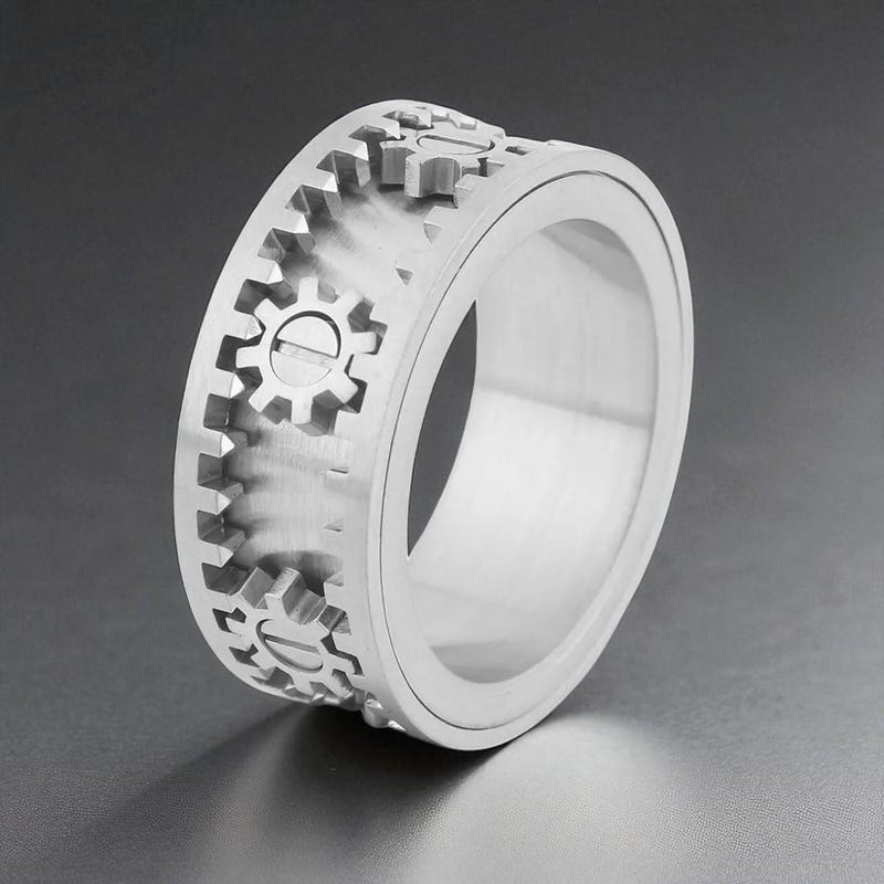 Mechanical Ring - Etsy
