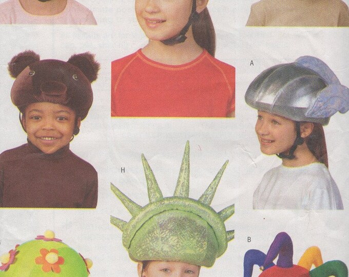 Butterick 6737 Safety Bike Helmet Covers All Sizes Children and Adults ...