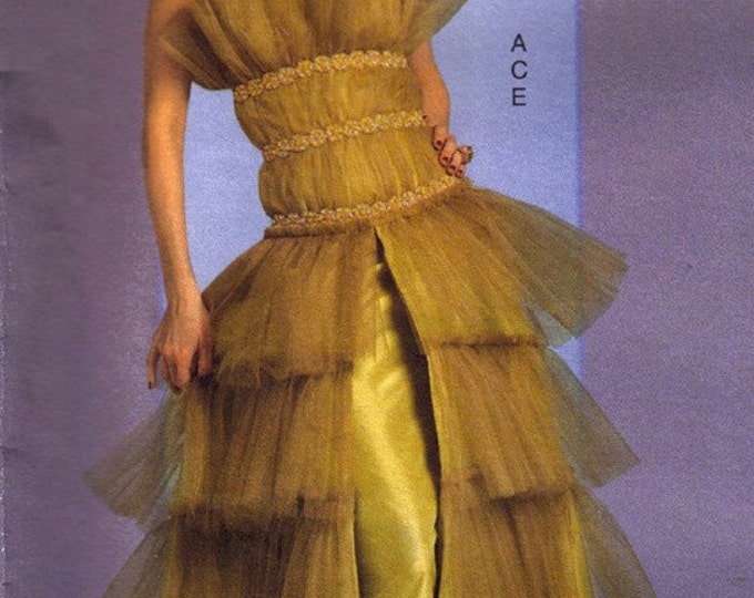 Vogue V2904 Sewing Pattern, Vogue Couture, Misses' Top, Skirt and ...
