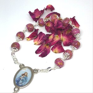 Flower Petal Chaplet, Made With Your Flowers. Flowers From Funerals ...