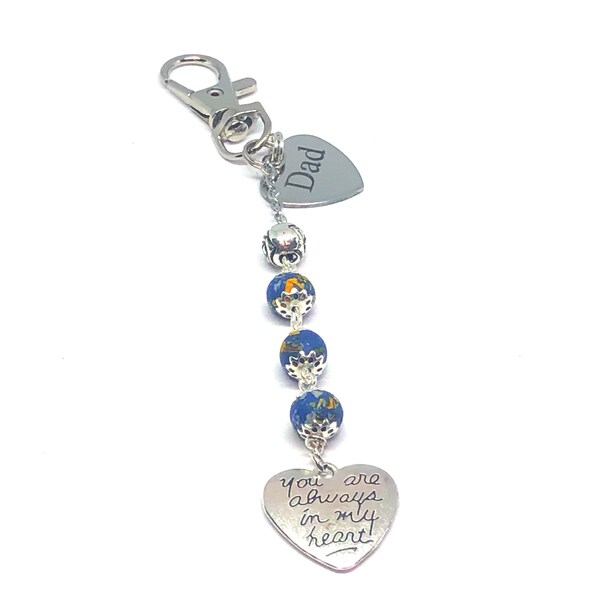 Memorial Key Chain - Etsy