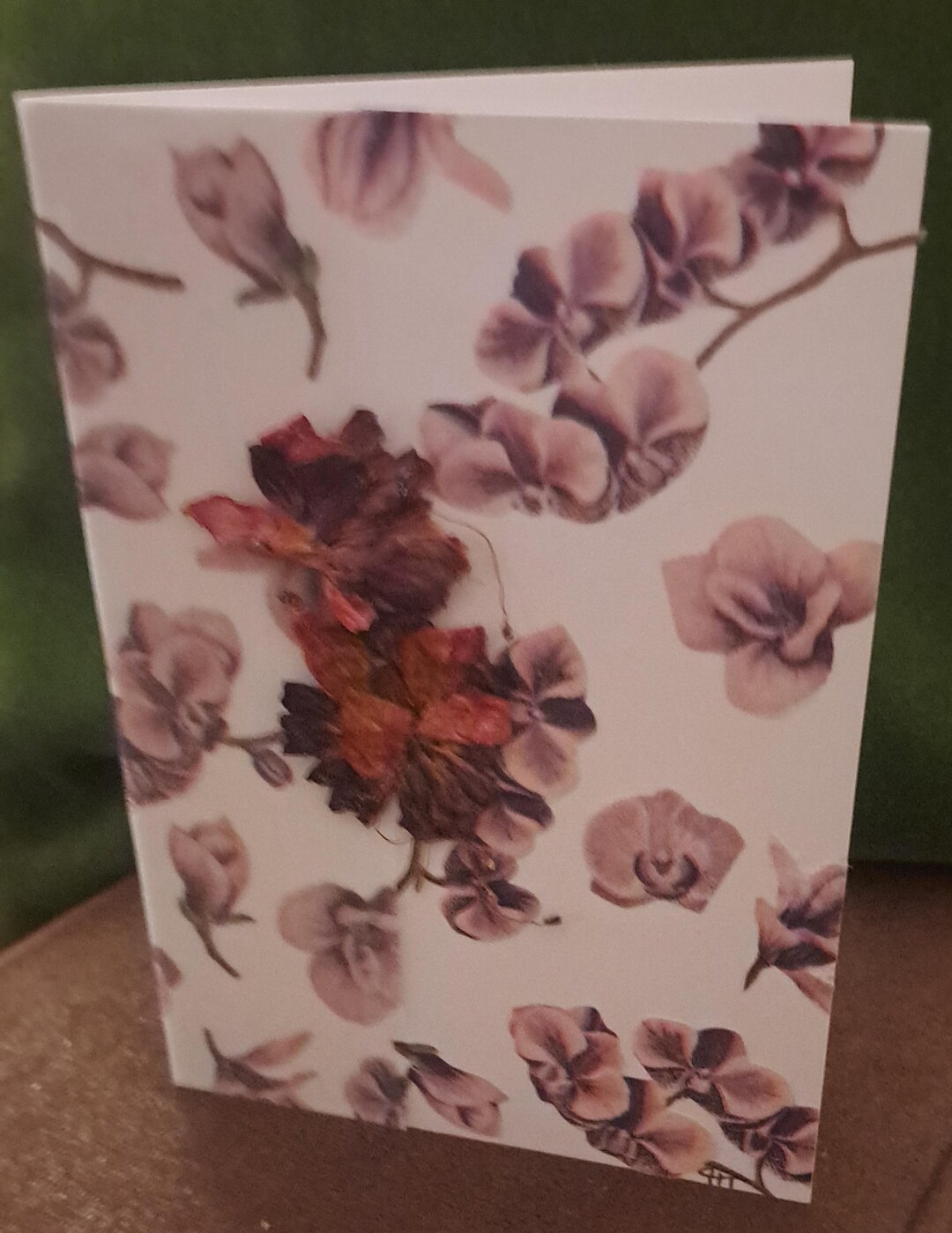 Unique Model Card, Handmade, Signed Card, Nature Theme, Card Made With ...