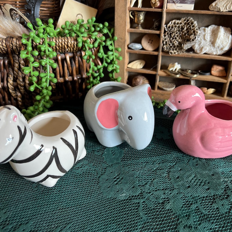 Elephant Planters Small - Etsy