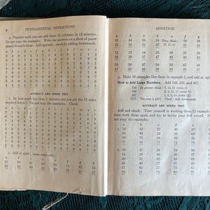 1921 the Anderson Arithmetic Book Two Texas Edition Vintage Hardcover ...